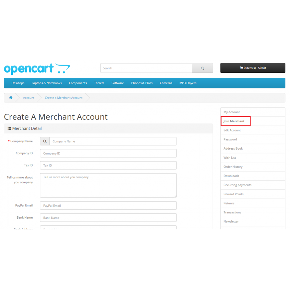 Multi Merchant / DropShipper Module Core 3.0 (OpenCart Addon) Multi ...