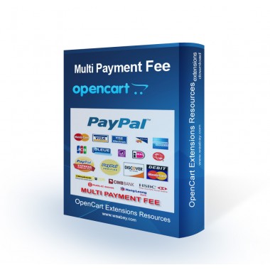Multi Payment Fee (OpenCart Addon)