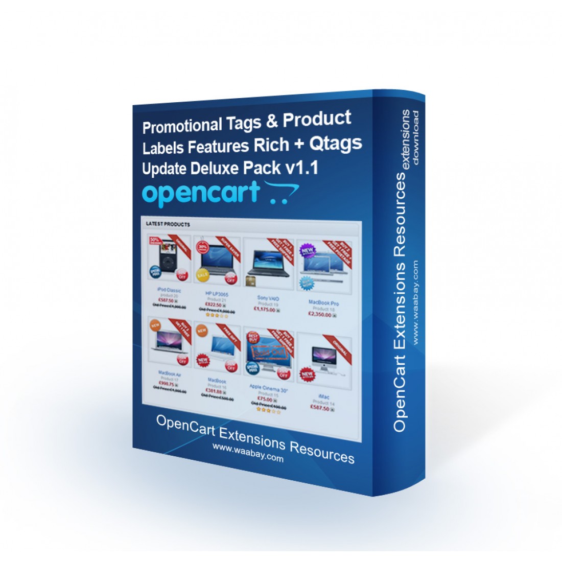 Promotional Tags & Product Labels Features Rich + QTags Update Deluxe ...