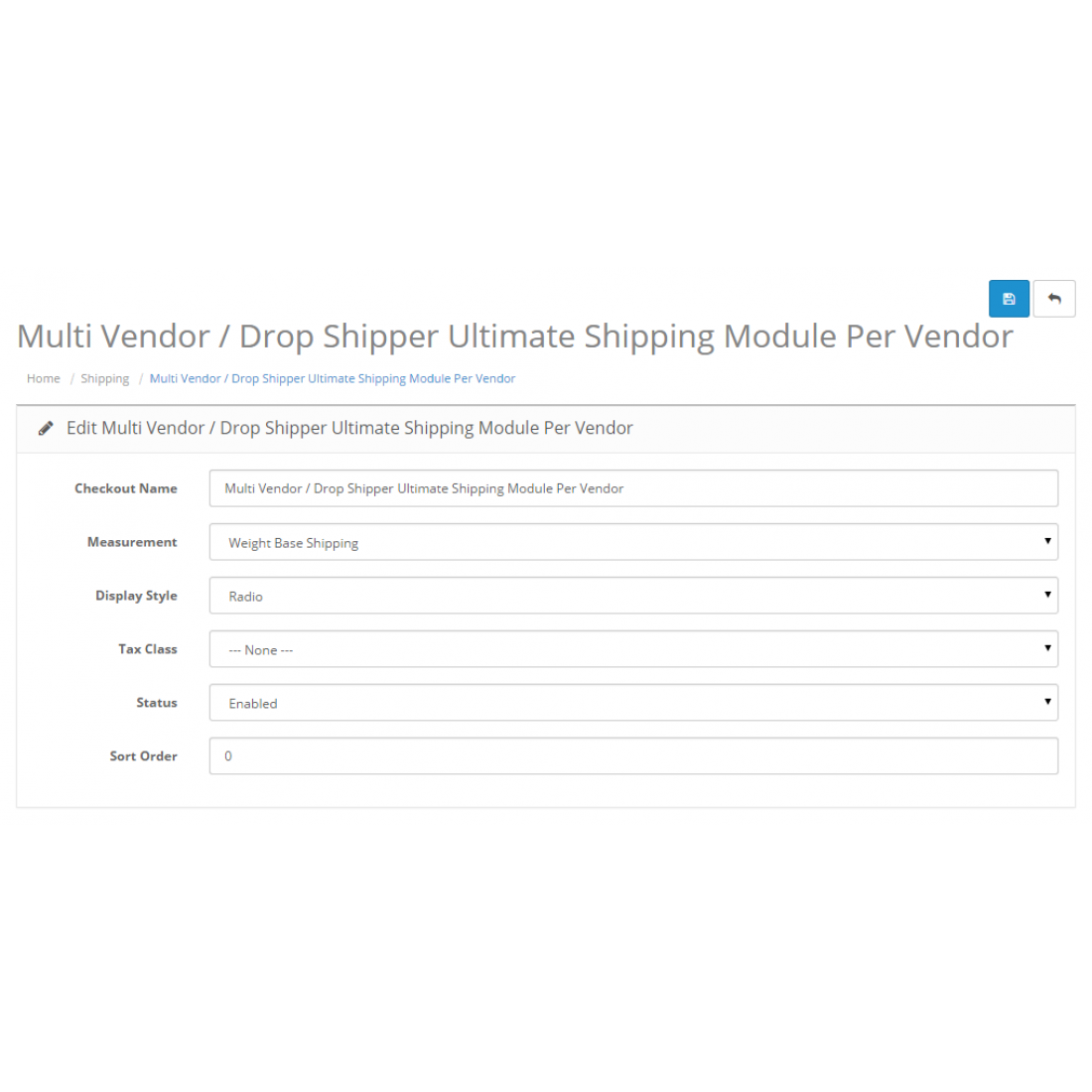 Multi Vendor / Drop Shipper Ultimate Shipping Module Per Vendor ...