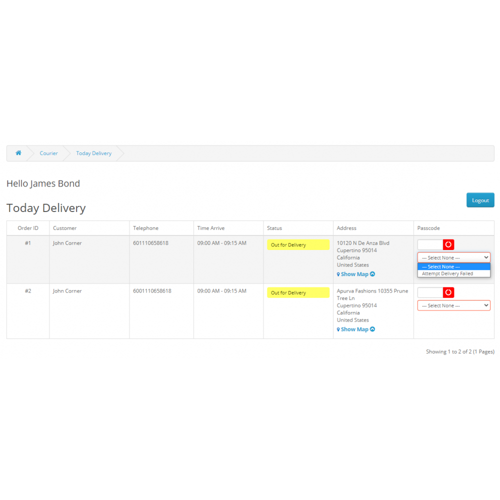 Smart Delivery TimeSlot Planner